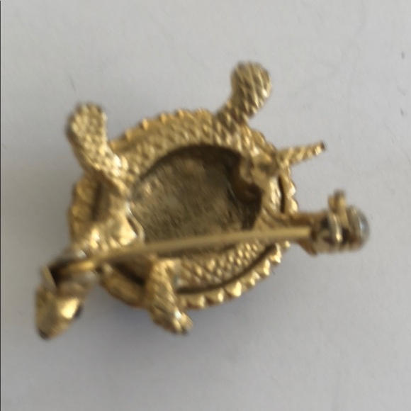 Sphinx | Jewelry | Vintage Tortoise Enamel Brooch Numbered Sphinx ...